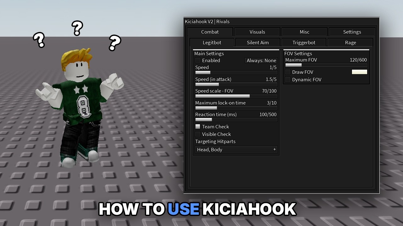 How to USE Kiciahook 💡 | Import configs, what executoes are supported, how to bypass key system