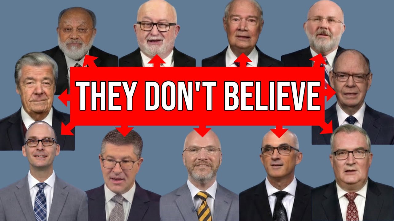 The Governing Body don't believe anymore - Jehovah's Witnesses