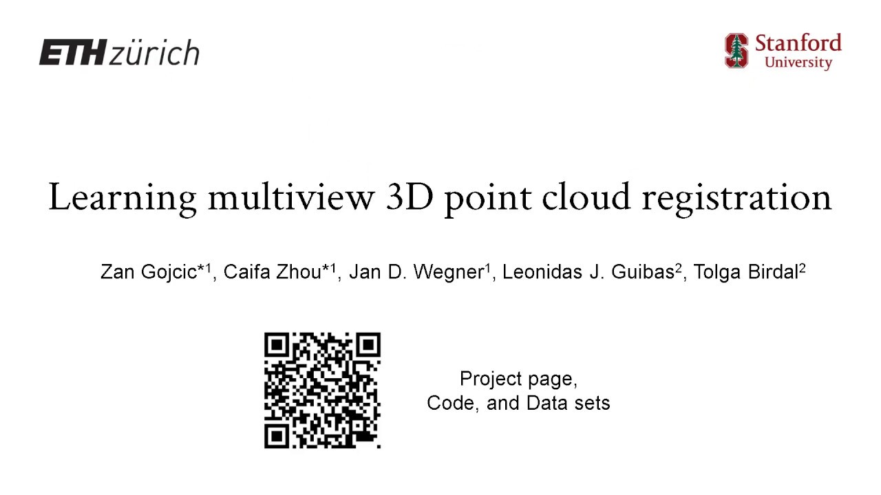 Learning multiview 3D point cloud registration (CVPR 2020)