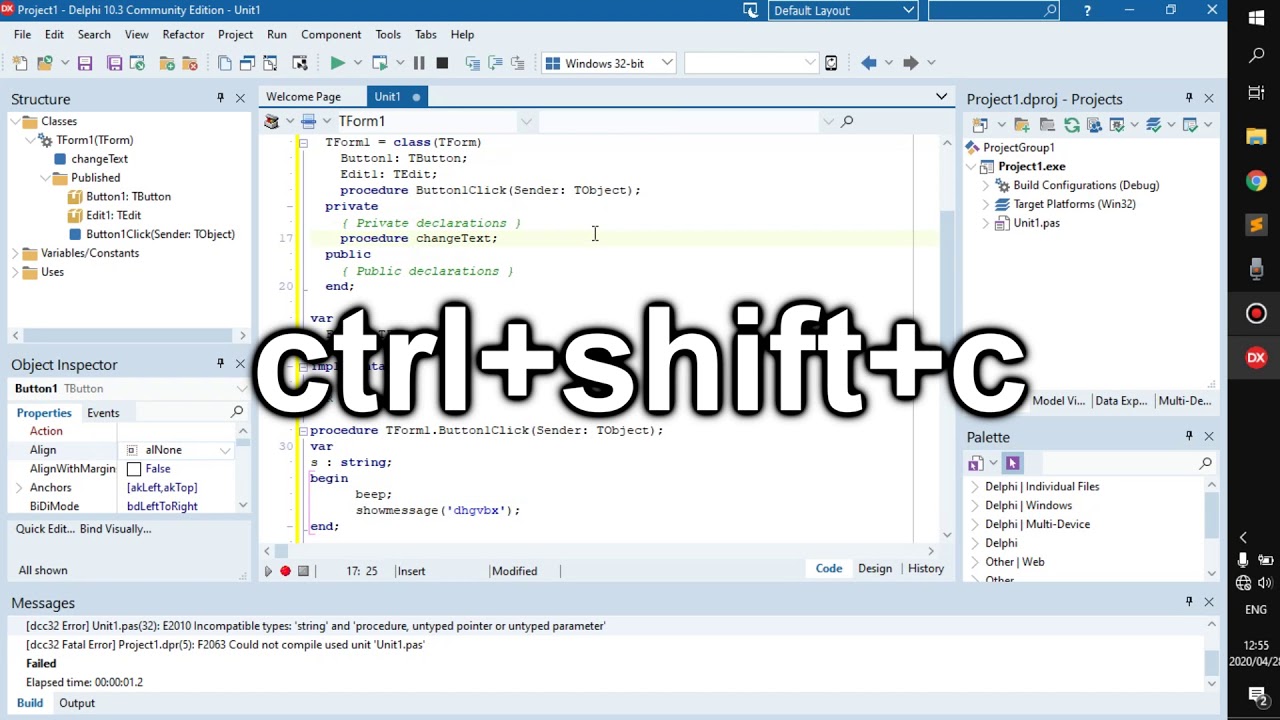 Procedures - Delphi Tutorial (Part 42)
