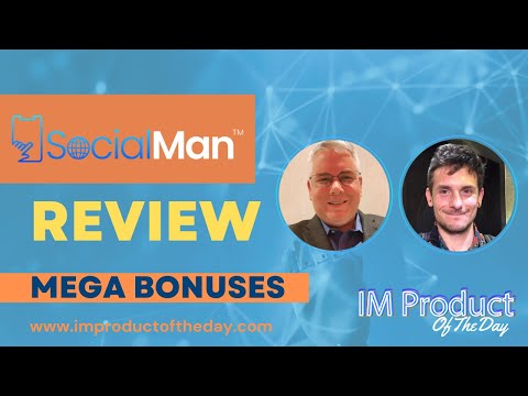 SocialMan AI Review + Award-Winning Bonuses To Make It Work FASTER (Worth $997)!
