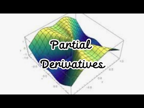 VLOG 62: show to Solve Partial Derivatives || Calculus 3 || Examples