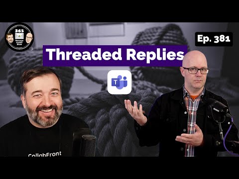 Teams Threaded replies. Interactive Copilot Agents