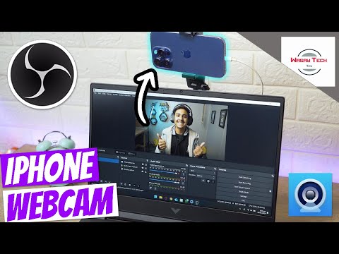 How to use iPhone as Webcam with OBS or Stream Labs 2024 | Use iPhone as Webcam with OBS Studio ✅