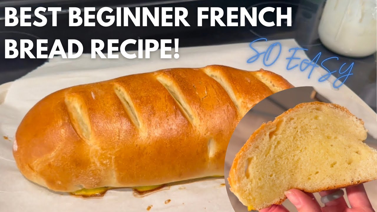 Best Homemade French Bread: Great for Beginners|NO FAIL!