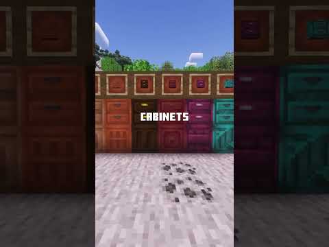 Just Another Furniture Mod #minecraft #minecraftshorts