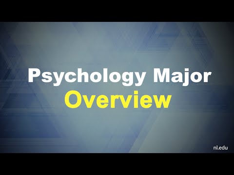 Psychology Major Overview