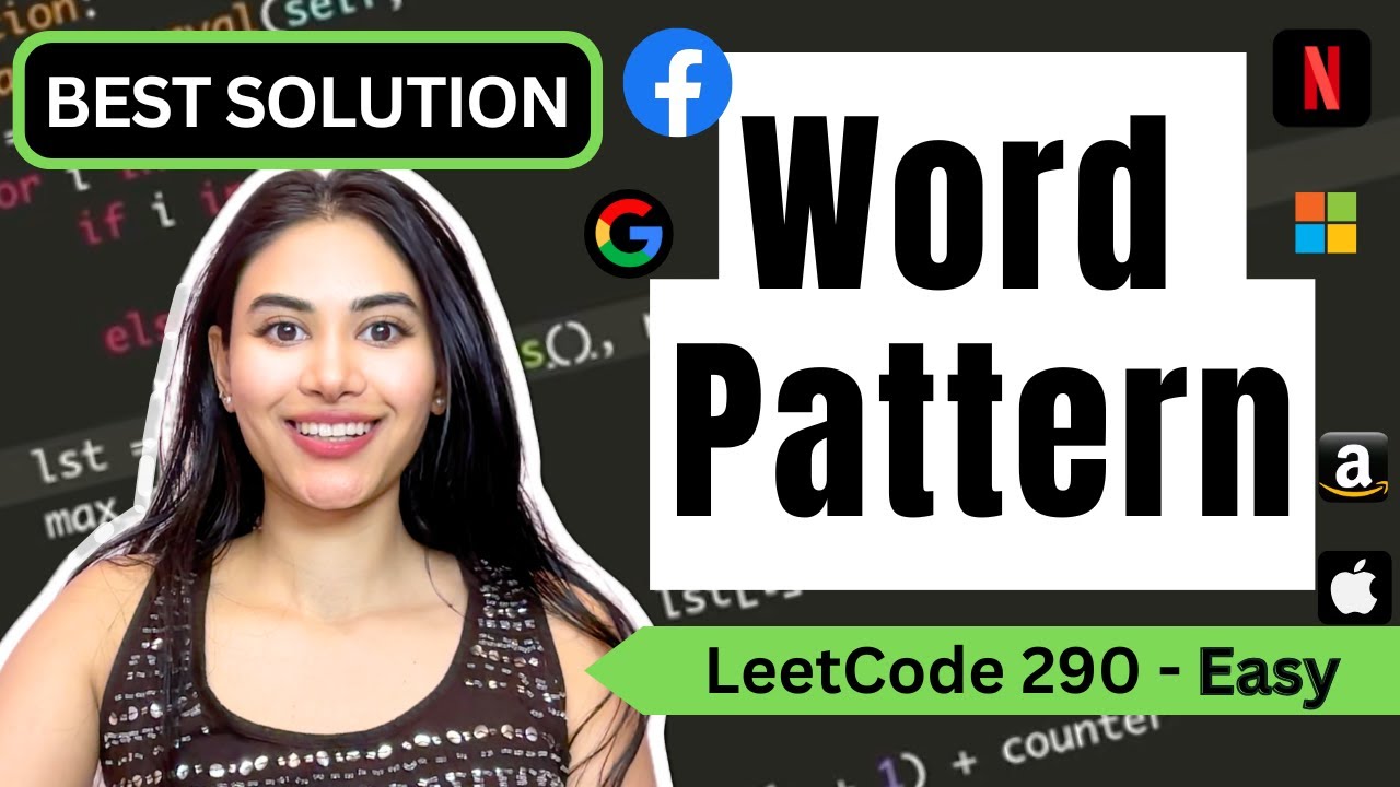 Word Pattern #leetcode #topinterview150