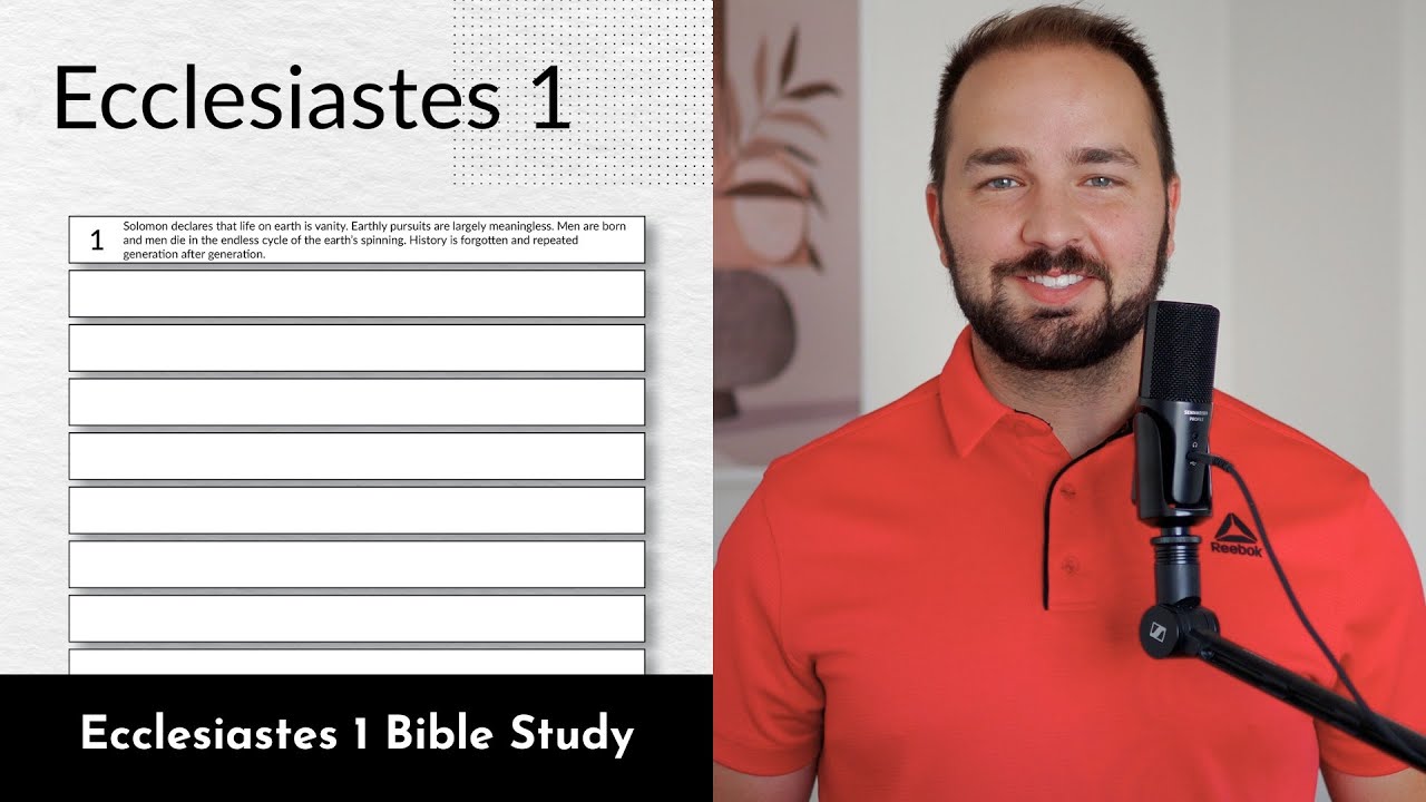 Ecclesiastes 1 - Bible Study and Explanation in 5 Minute