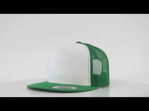 Yp Classics 6006 Men's Flat Bill Trucker Cap - Buy at ApparelnBags.com
