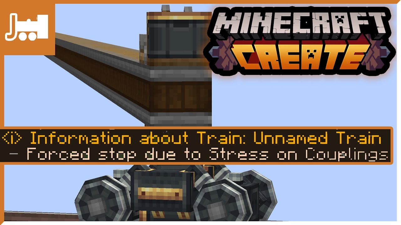 Destroying Create Mod By Making The BIGGEST Train Possible