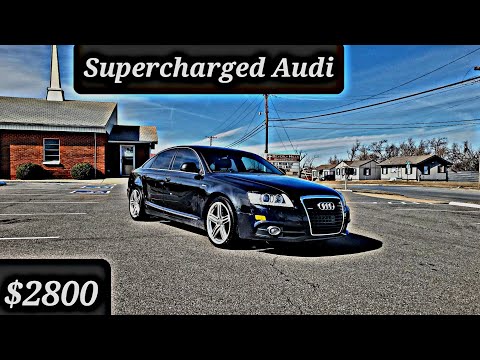 Audi Supercharged Makeover: From Wreck to Sleek!