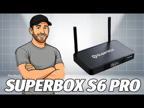 SXPMUFAM S6 Pro Android 12 Superbox Streaming TV and Games