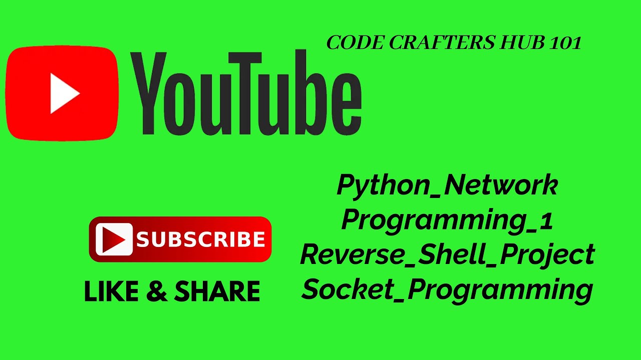 Python Network Programming 1   Reverse Shell Project   Socket Programming