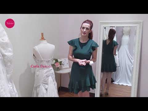Bustles on a wedding dress by Tailor Love