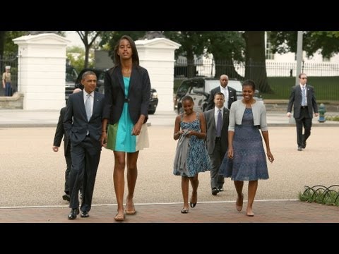 White House Officials Confirm Malia Obama Now Seven Feet, Nine Inches Tall