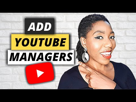 How to ADD MANAGERS to Your YouTube Channel in 2021 (Channel Permissions ✅)