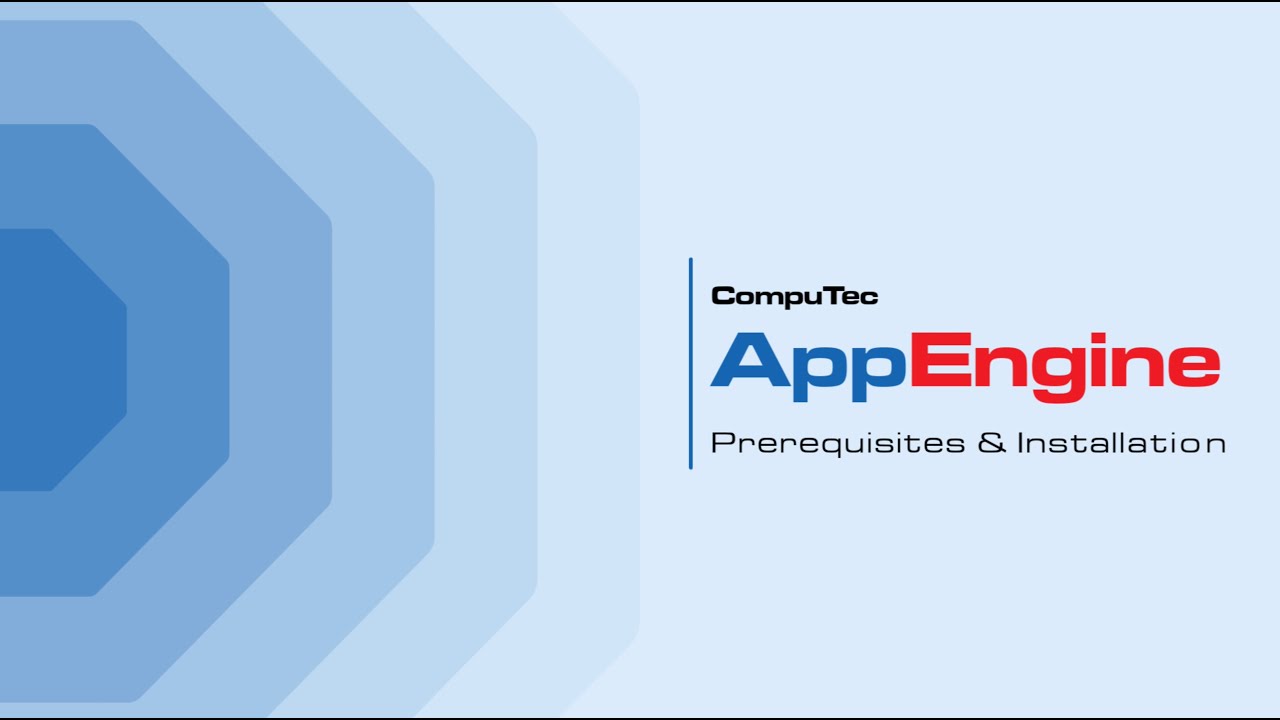 How to Install CompuTec AppEngine