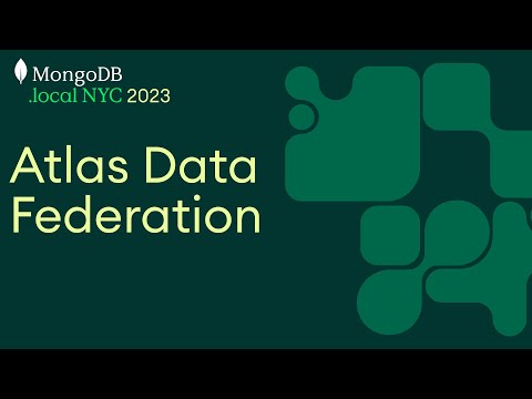 Learn Best Practices for Cluster Query Federation and ETL with Atlas Data Federation - Mind Luster
