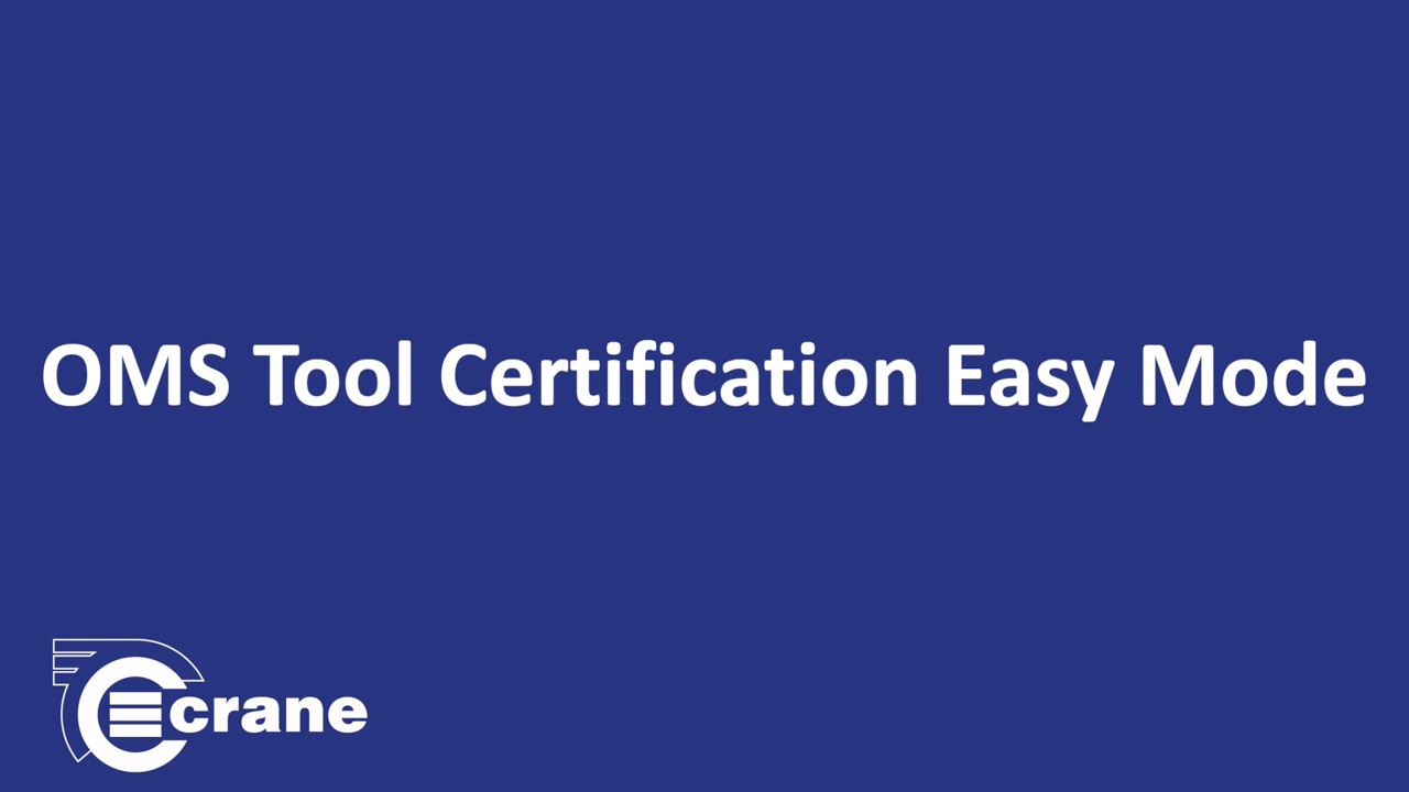 OMS Tool Certification - Easy Mode Tutorial