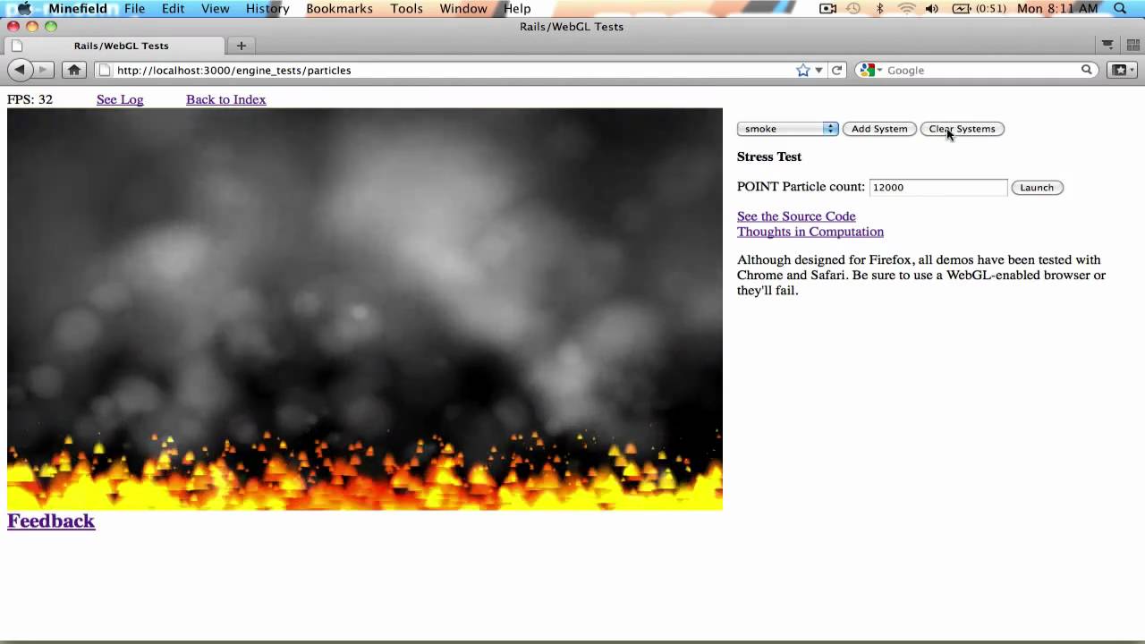 WebGL Particle Systems
