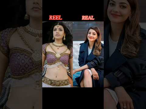 Magadheera movie ke actor reel and real #shorts #trending #ramcharan #viral #kajalraghwani