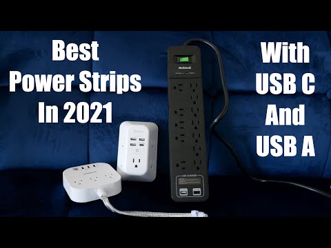 Best Power Strips With USB-C and USB-A Ports For 2021 - Reviews