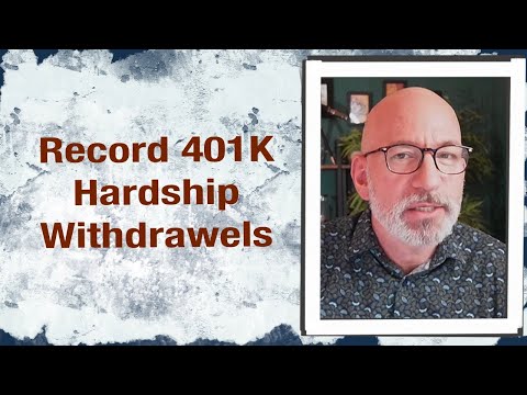 Record 401K Hardship Withdrawels