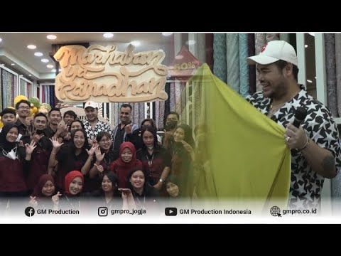 BELANJA BARENG IVAN GUNAWAN DI ZAARA TEXTILE YOGYAKARTA