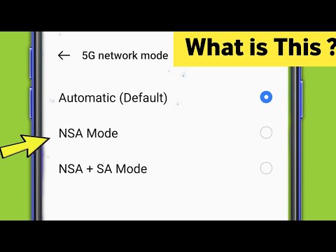 5G Standalone & Non Stand Alone Mode Setting | NSA Mode | SA Mode Realme C35