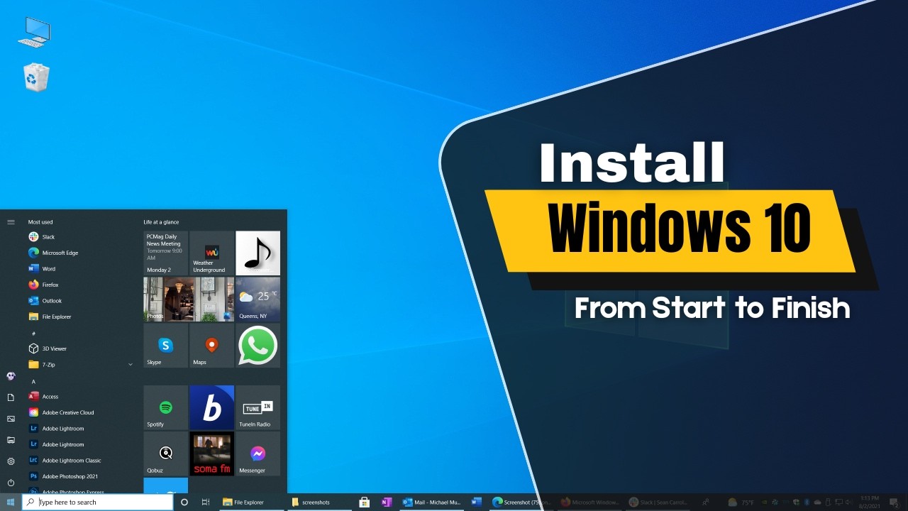 How to Install Windows 10 (Step by Step Guide 2026)