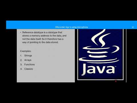 How primitive and reference datatype are accessible and managed in the memory