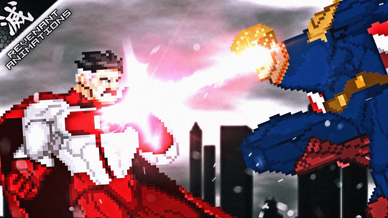 Omni-Man VS Homelander | Sprite Animation