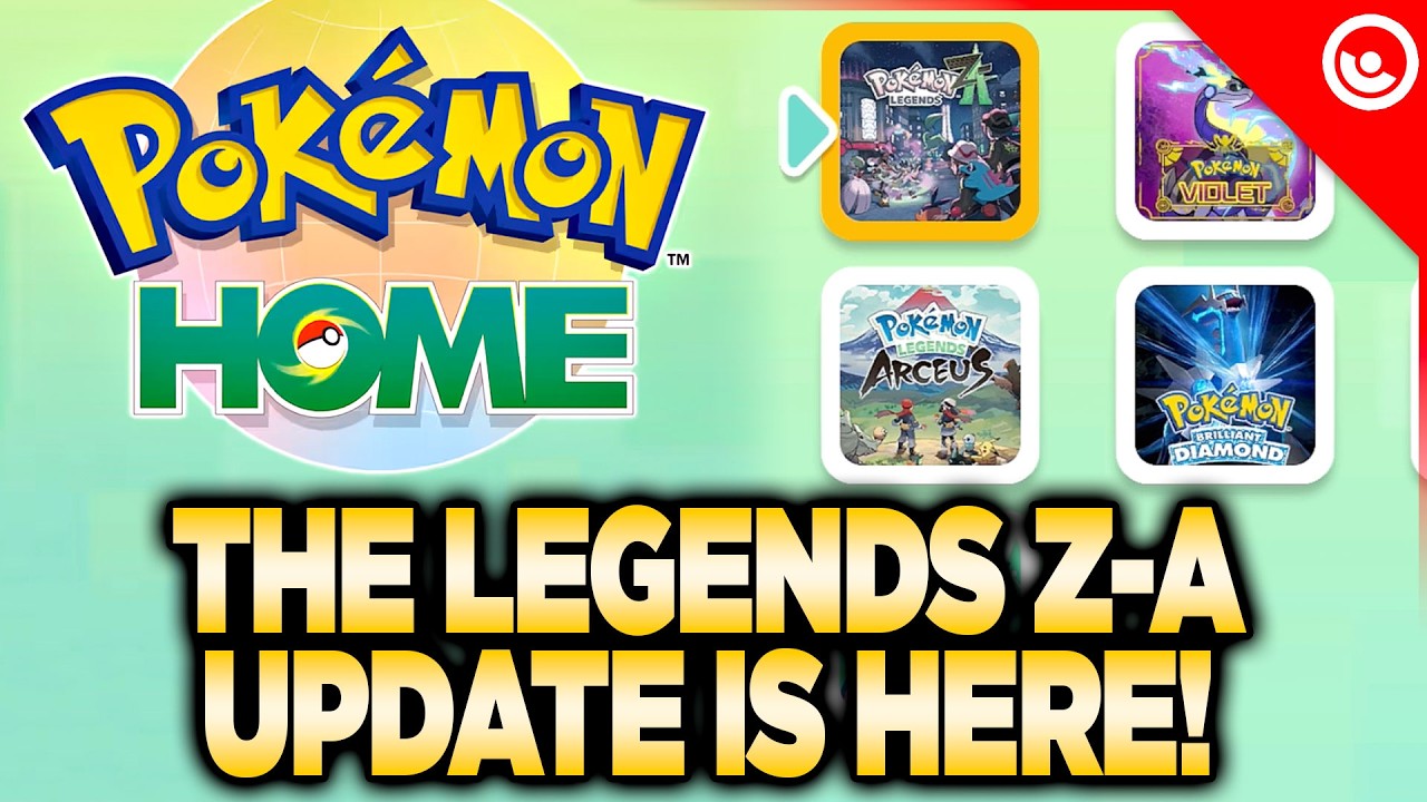 Pokemon Legends Z-A Home Update is Here!