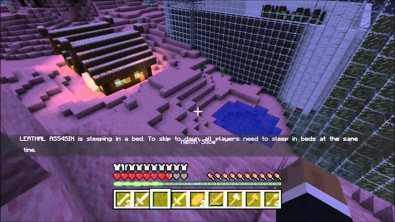 Minecraft(Xbox360) CandyLand Hunger Games