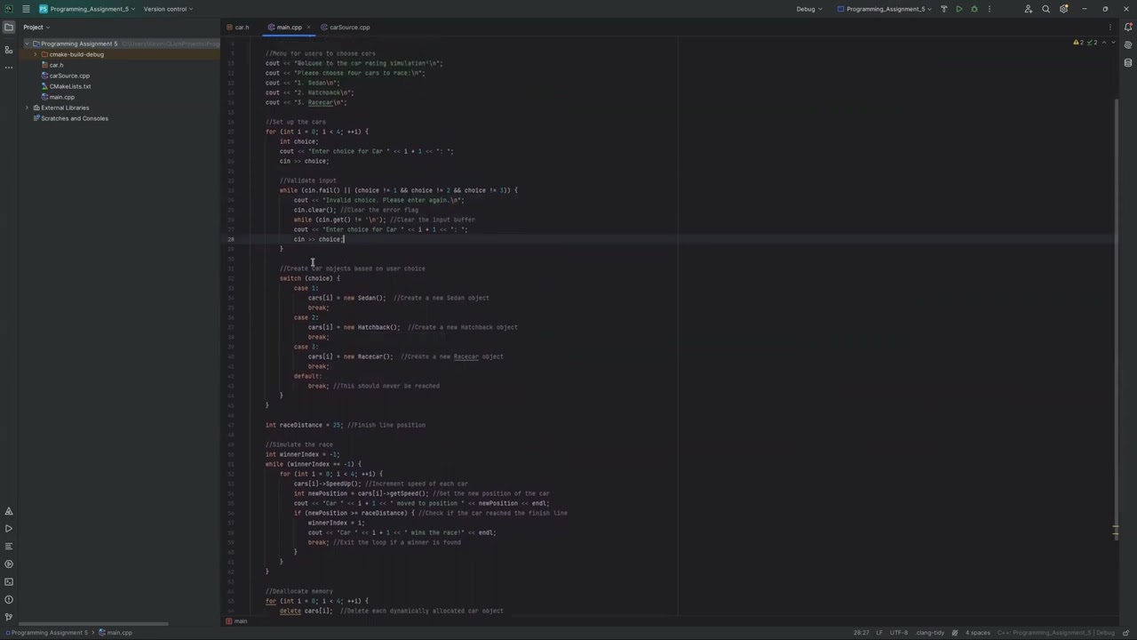 COP3330 Assignment 5
