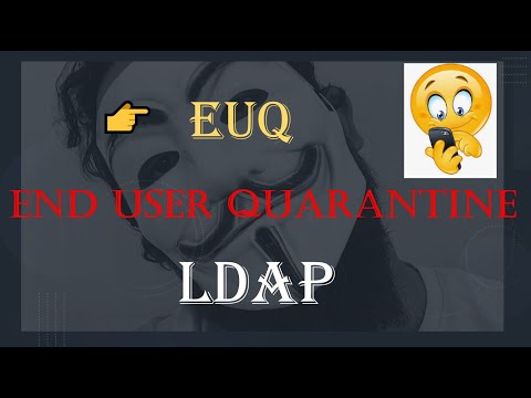 LDAP for End User Authentication - Quarantine Access CISCO Email Security Appliance - ESA