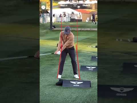 TOP SWING ADAM SCOTT IRON FACE ON SLOW MOTION ANALYSIS (GENESIS INVITATIONAL 2023)