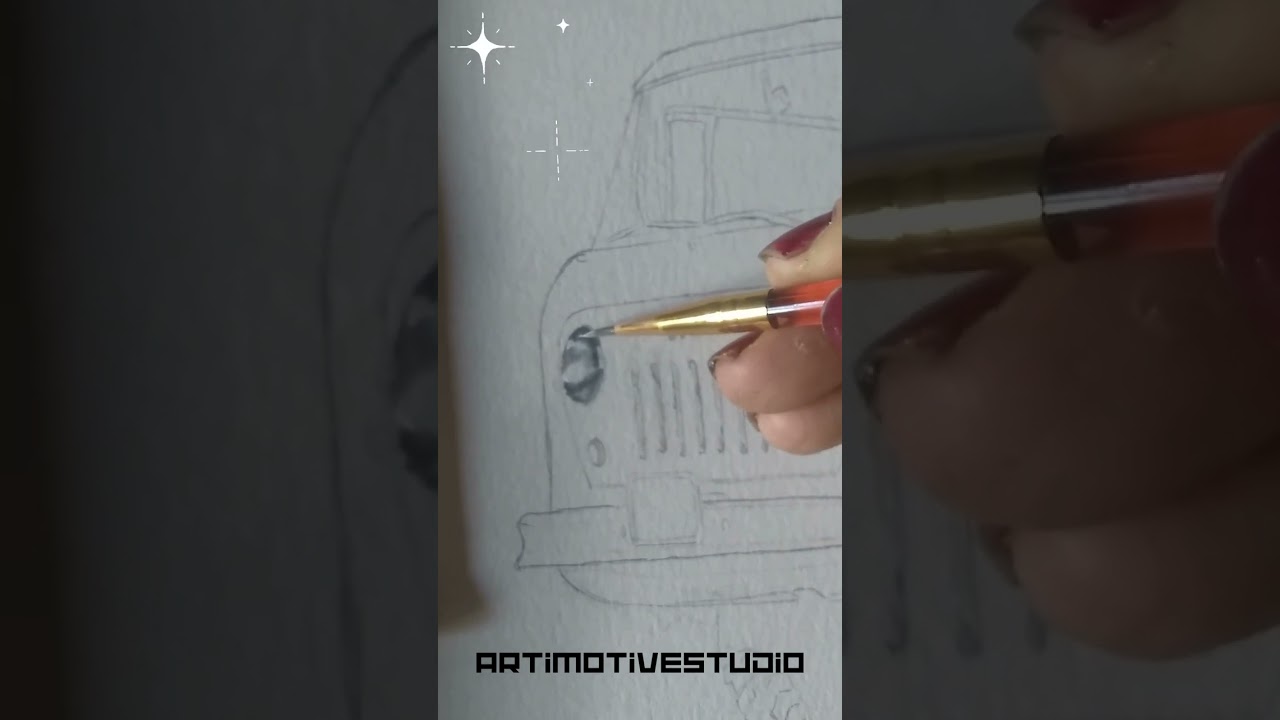 1957 JEEP FC-150 HEADLIGHTS Artimotive Studio #shorts