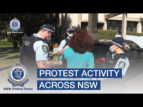 Unauthorised protest activity across NSW - NSW Police Force