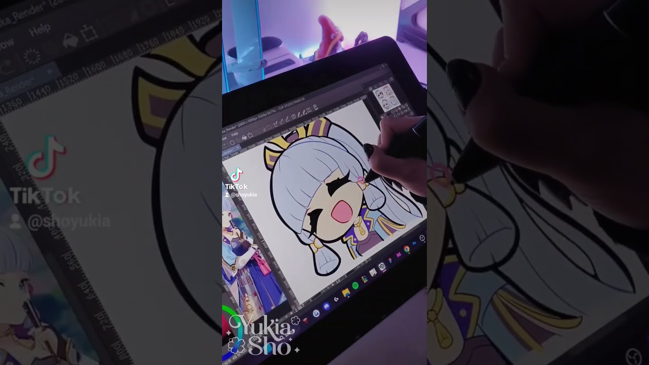 ✨️ Ayaka Emotes Work in Progress