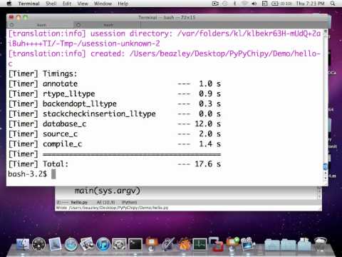 "Understanding" RPython