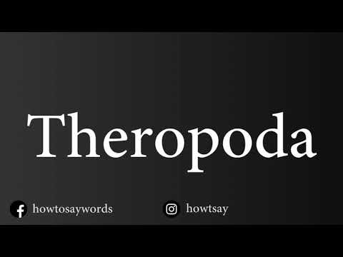 How To Pronounce Theropoda