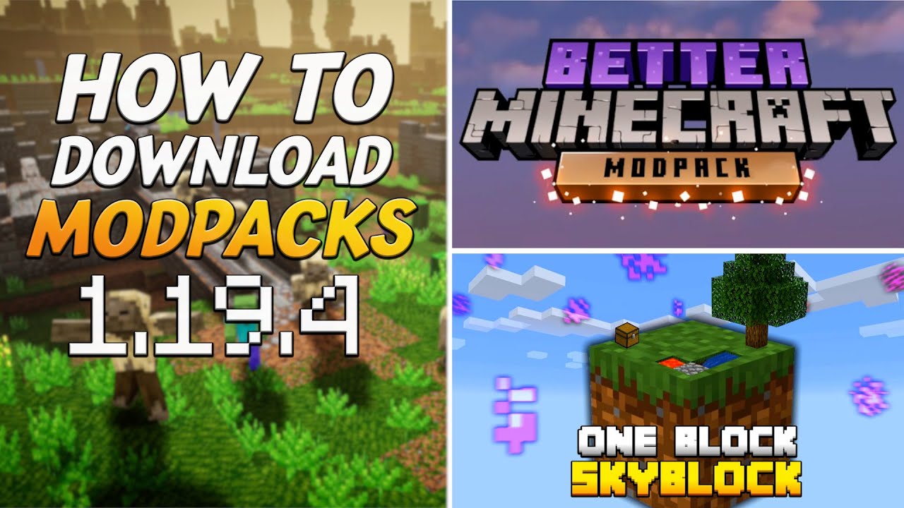 How To Download And install Any Modpack For Minecraft 1.19.4