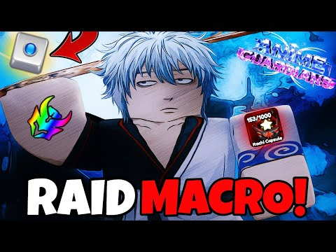 How To Macro The NEW INFINITE RAID In Anime Guardians!