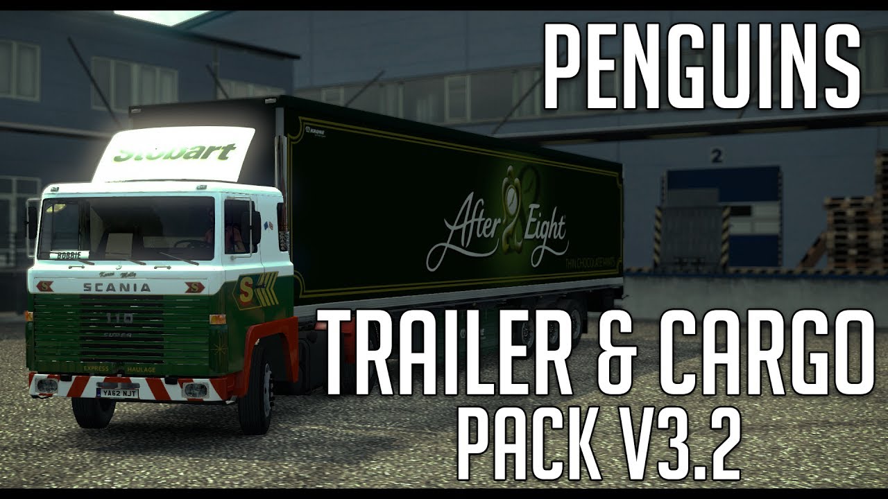 Penguins Trailer and CargoPack 3.2 - ETS 2