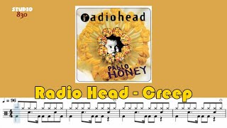 Radiohead - Creep by Studio830 악보