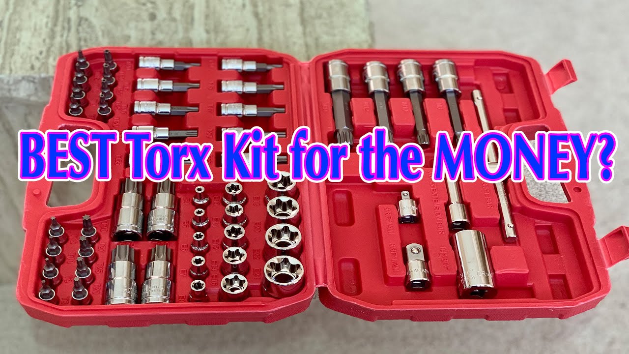 53PCS E TORX Bit Socket Set by LLNDEI T