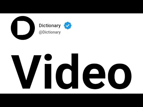 Video Meaning In English