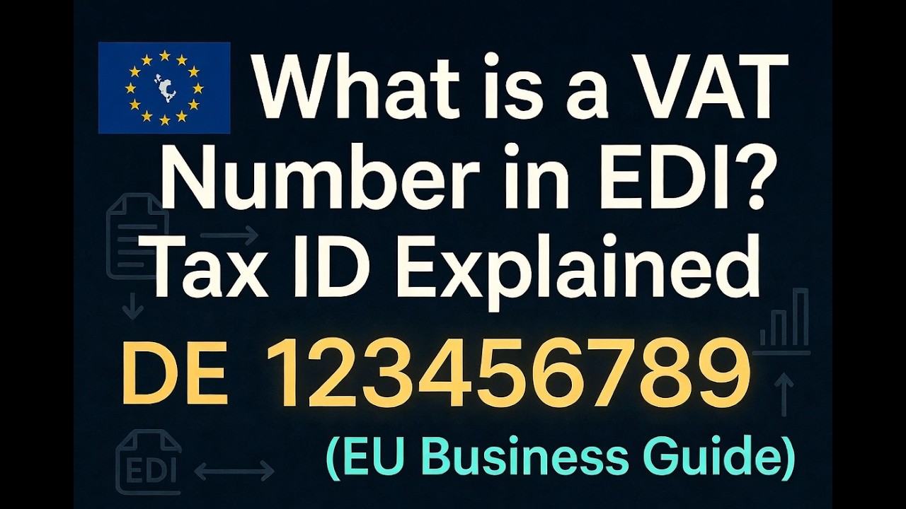 What is a VAT Number in EDI? Tax ID Explained (EU Business Guide)